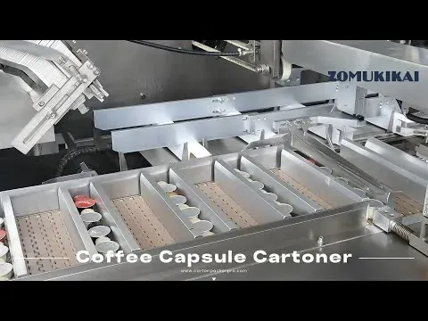 Coffee Capsule Cartoner | Cartoners & Case Packers