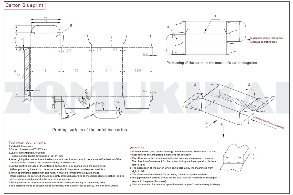 Simple Guidelines for Machine-Friendly Cartons | ZOMUKIKAI Blog